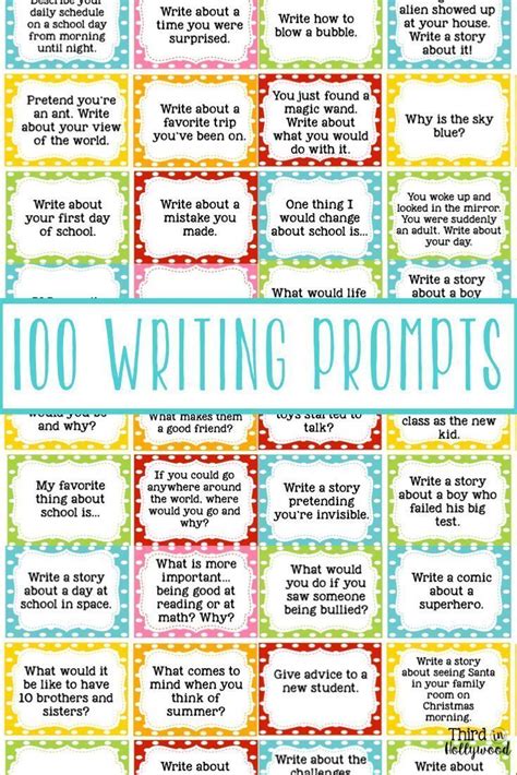 Exploring Different Writing Prompts for Your Workshop Sessions - 2025 ...
